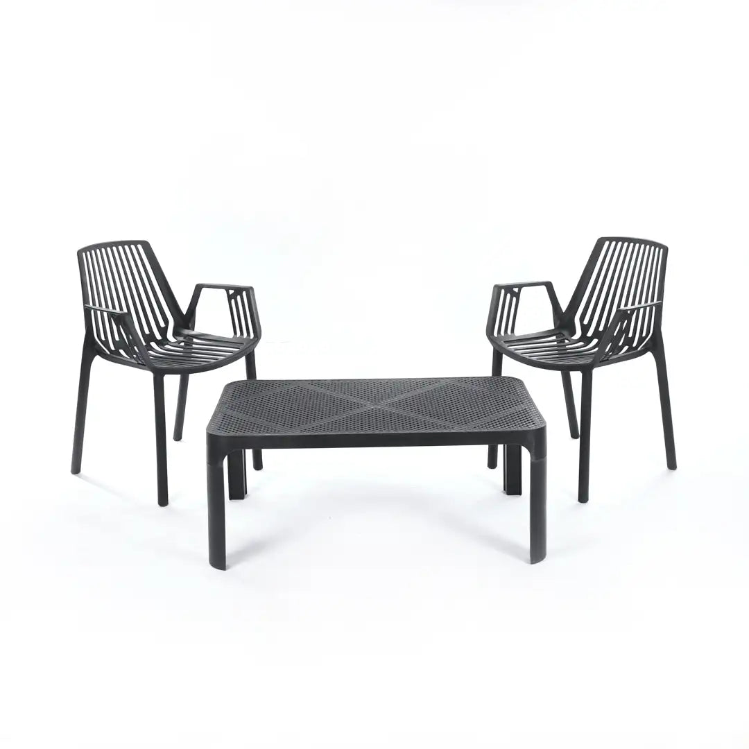 Line Set 3 (2 Line Chairs + 1 Dot Coffee Table) – Sereno